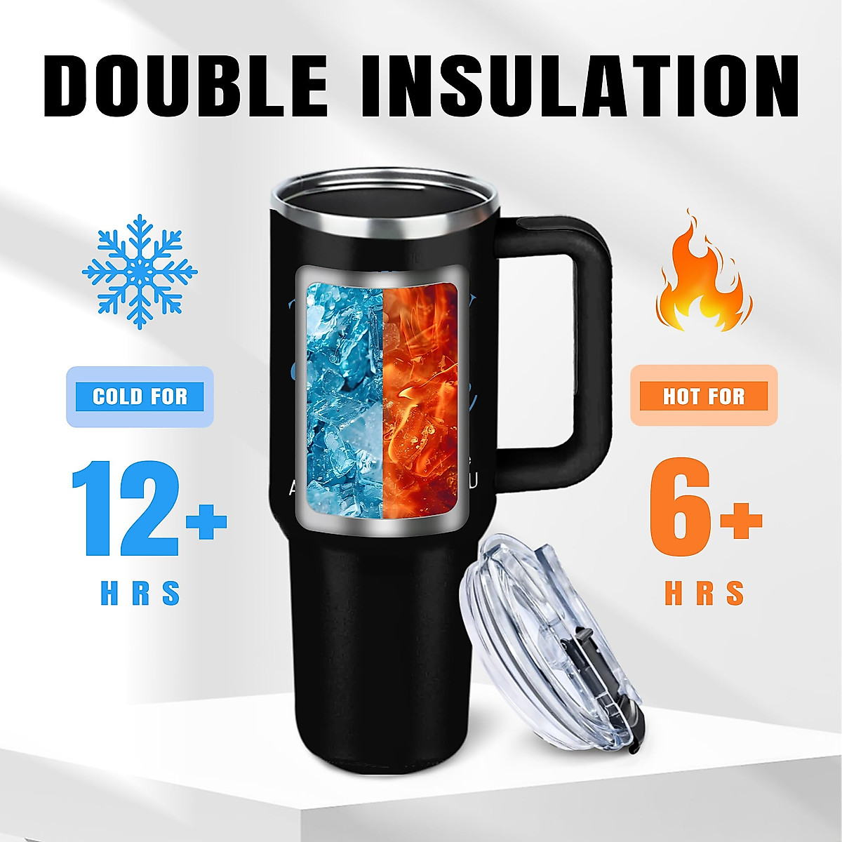 NIAXAUYT Gifts for Uncle, Uncle Tumbler 40oz With Handle, Uncle Gifts From Niece Nephew, Funny Uncle Gifts for Father's Day Birthday Christmas, Best Uncle Gifts for New Uncle Funcle Coffee Mug