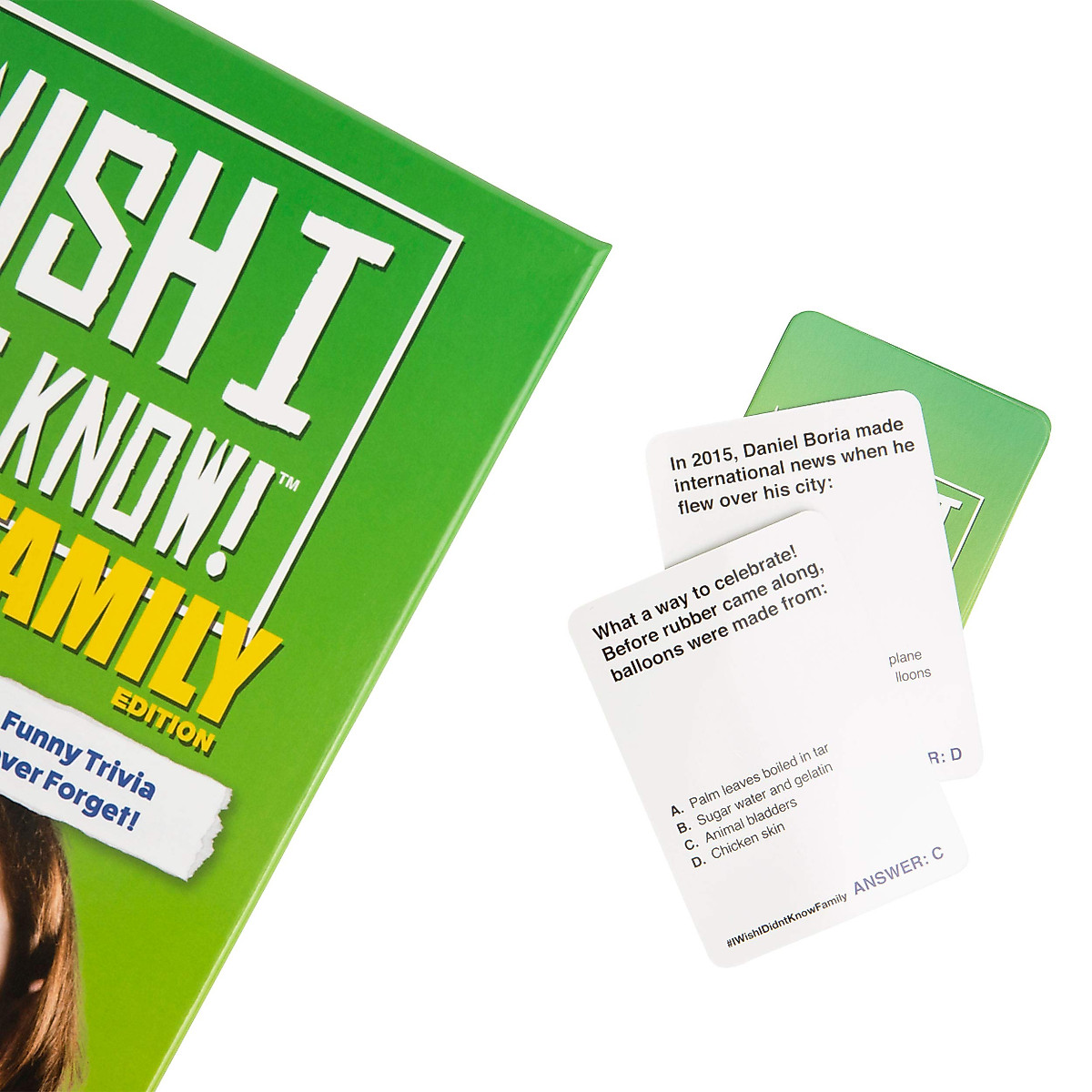 I Wish I Didn't Know! Family Edition - The Gross & Funny Trivia Game You'll Never Forget - by What Do You Meme? Family