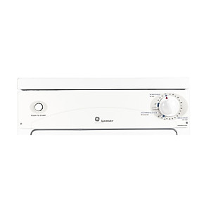 GE DSKP333ECWW Spacemaker 24" Portable Electric Dryer with 3.6 Cubic. Ft. Capacity