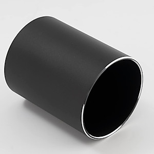 Pen holder, aluminum alloy waterproof pen holder, desktop simple and modern minimalist, multifunctional office supplies for families, kids and schools