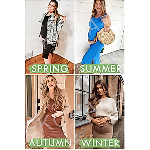 Ekouaer Women's Maternity Dress Rib Knit Sleeveless Baby Shower Dresses Casual Bodycon Pregnancy Clothes Khaki Medium