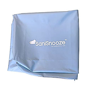 SaniSnooze Original Mattress Cover - Waterproof Stain Resistant Nylon 8" Bed Encasement - Easy to Clean (Twin) (38" x 74" x 8")