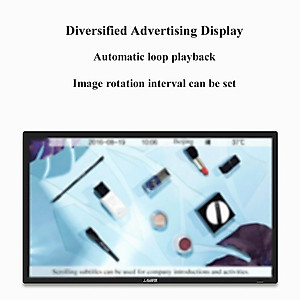 43" Digital Signage Kiosk Touch Screen,Digital Kiosks Interactive Displays Wall Mounted, 4K IPS LCD Screen Commercial,with Android And Remote Control Mode,21.5inches