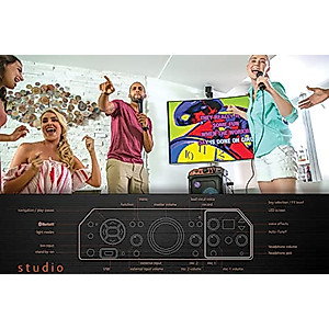 Singing Machine Studio All-In-One Entertaining System with Auto-Tune (SDL2093)