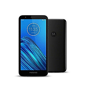 Motorola - Moto E6 with 16GB Memory Cell Phone (Unlocked) - Starry Black (Renewed)