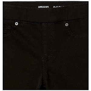 Amazon Essentials Women's Stretch Pull-On Jegging (Available in Plus Size), Black, 12 Short