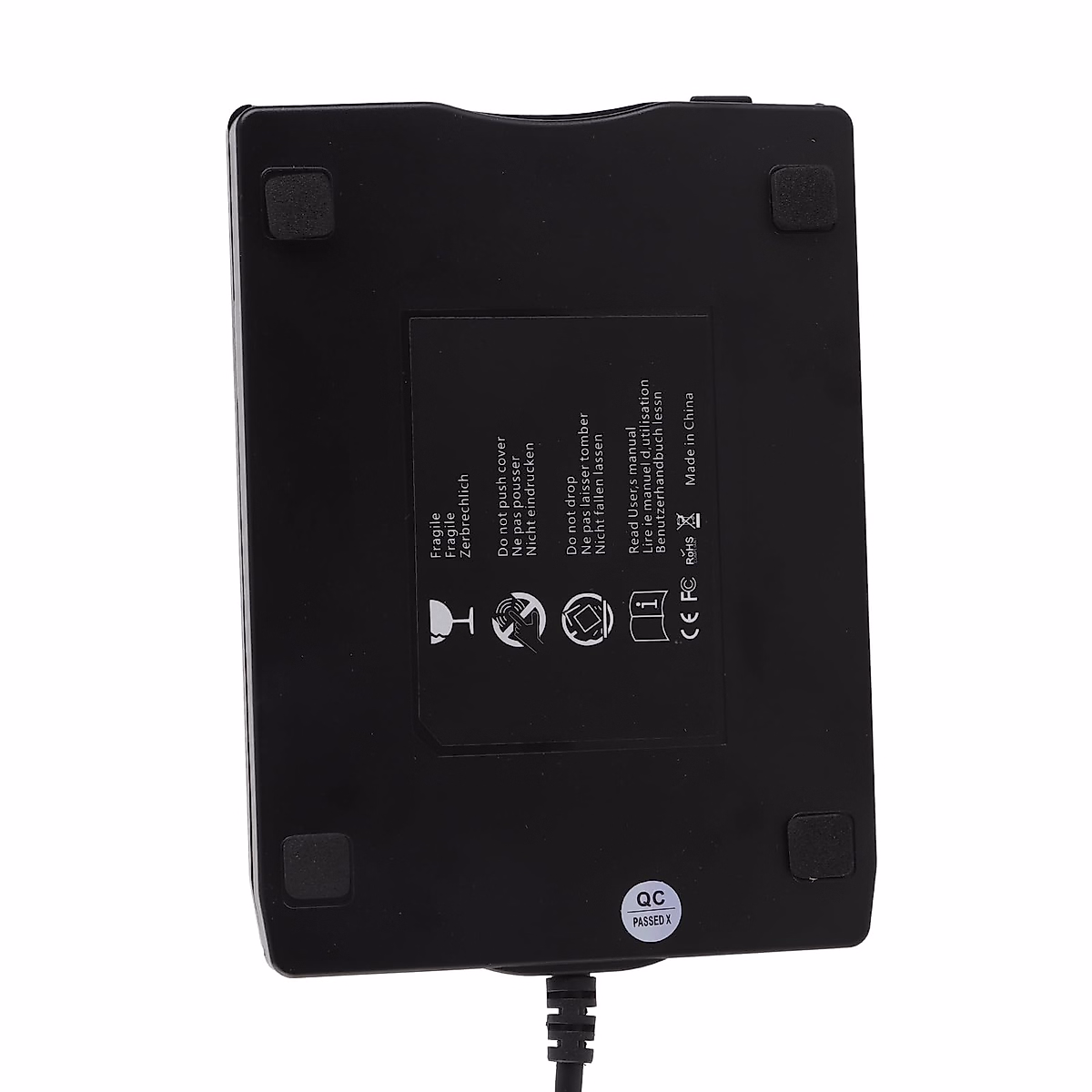 Portable Ultra-Slim External Floppy Disk 3.5-Inch USB Floppy Drive Card Reader Computer Accessory External Removable