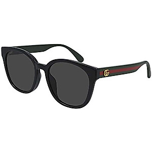 Gucci GG0855SK Black Green/Dark Grey 56/20/145 women Sunglasses