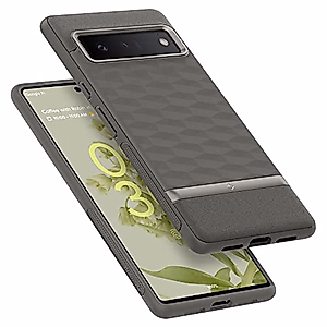 Caseology Parallax Protective Case Compatible with Google Pixel 6 Pro Case (2021) - Ash Gray