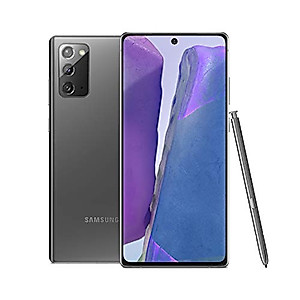 Samsung Galaxy Note 20 5G Factory Unlocked Android Cell Phone, US Version, 128GB of Storage, Mobile Gaming Smartphone, Long-Lasting Battery, Mystic Gray