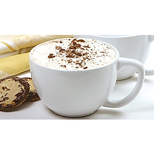 Norpro My Favorite Jumbo Mugs, Set of 2, White