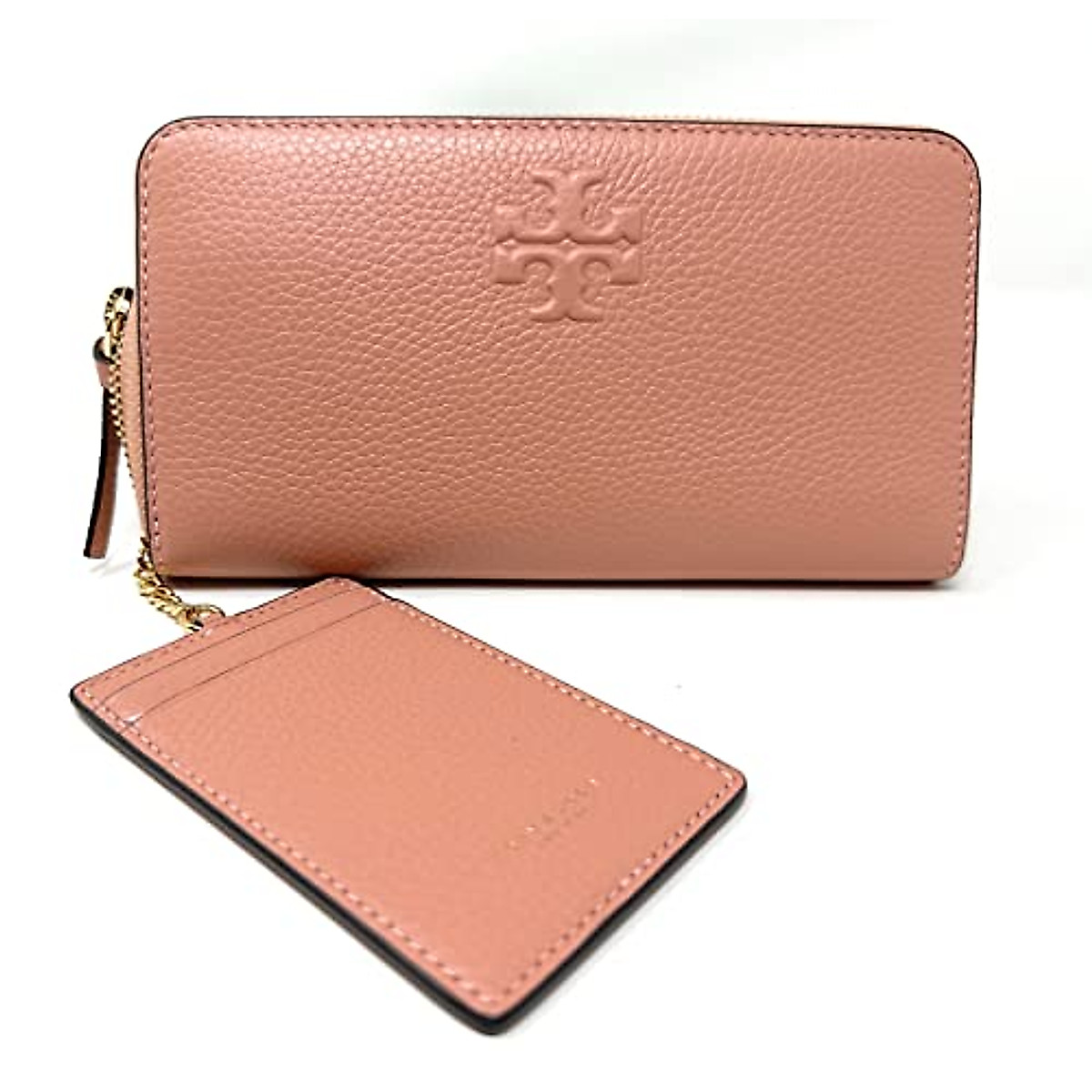Tory Burch Thea Women's Continental Wallet (Pink Moon)