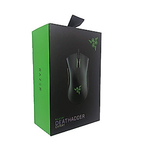 Razer DeathAdder Expert - Optical Esports Ergonomic Professional-Grade Gaming Mouse - 6,400 Adjustible DPI