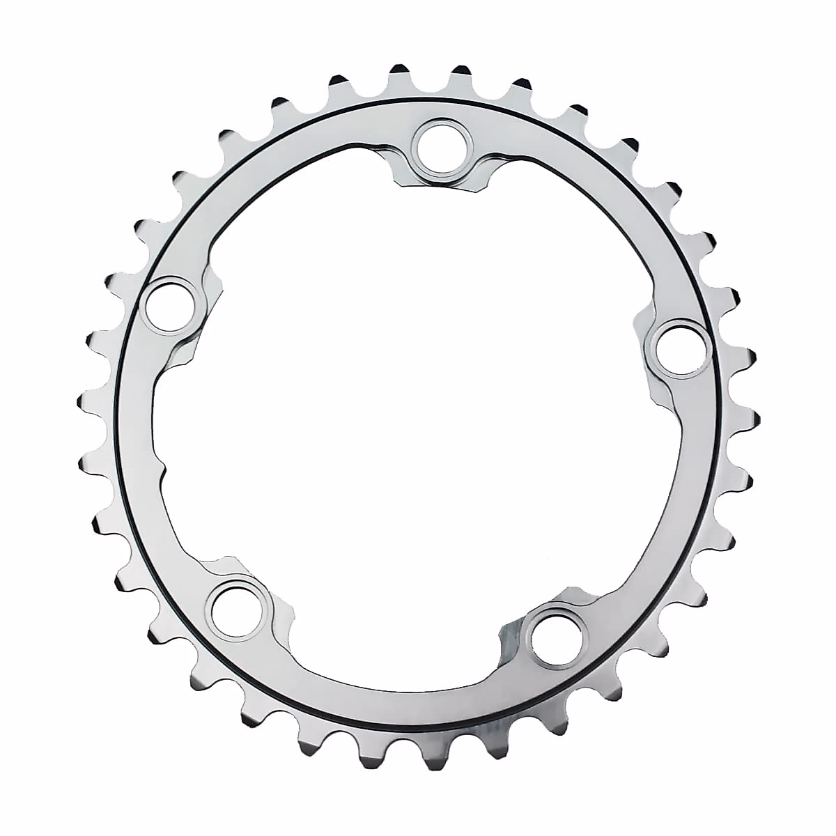 CHAINRING ABSOLUTEBLACK TL OVAL 110mm 34T 5B 2X GY