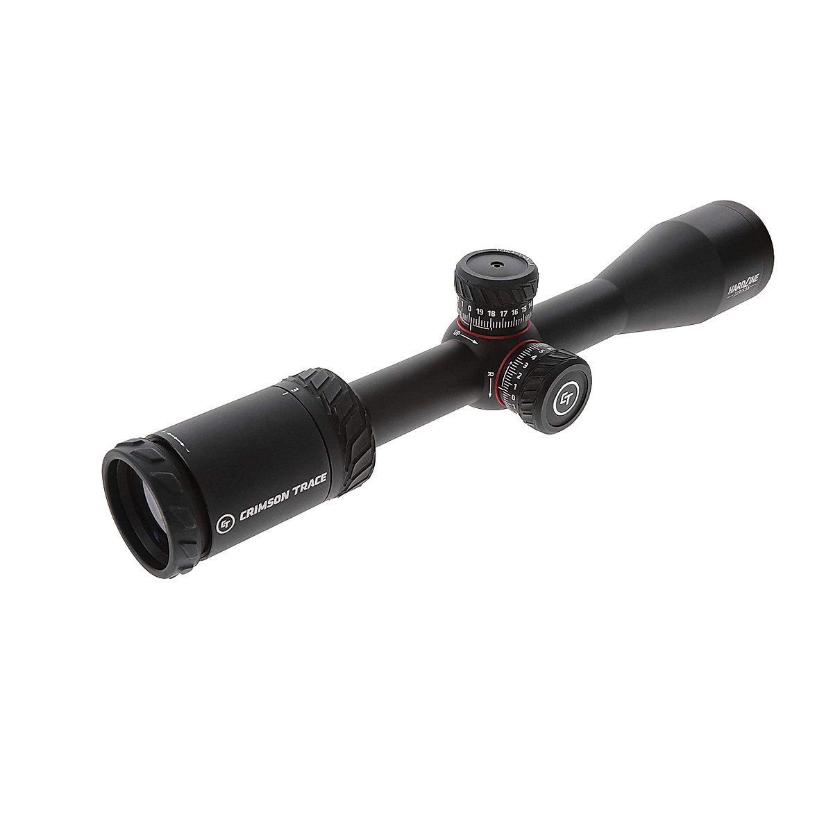 Crimson Trace Hardline 3-9x40mm Riflescope with SFP, BDC Reticle, Lightweight Solid Construction, Scope Caps and Lens Cloth for Hunting, Shooting and Outdoor