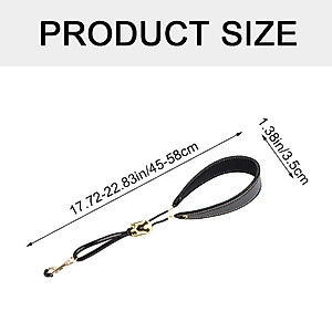 XINGYUXUXIN Saxophone Neck Strap Adjustable Saxophone Harness Stable Saxophone Carry Strap for Saxophones Horns Bass Clarinets Basoons Oboes and More