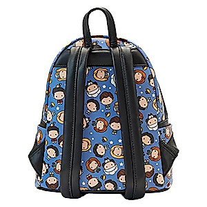 Loungefly F.R.I.E.N.D.S. AOP Chibi Character Double Strap Shoulder Bag