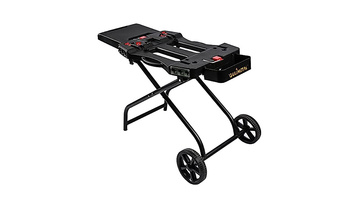 QuliMetal Portable Grill Cart for Weber & Blackstone Grills