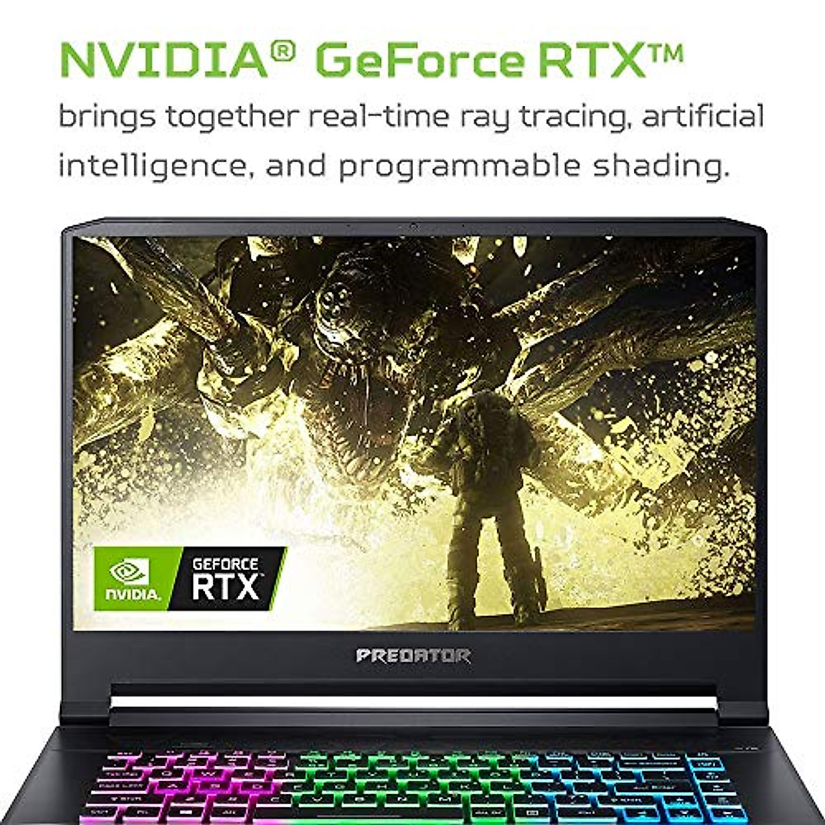 Acer Predator Triton 500 Thin & Light Gaming Laptop, Intel Core i7-9750H, GeForce RTX 2070 Max-Q, 15.6" Full HD 144Hz 3ms IPS Display, 16GB DDR4, 512GB PCIe NVMe SSD, RGB KB, PT515-51-7746