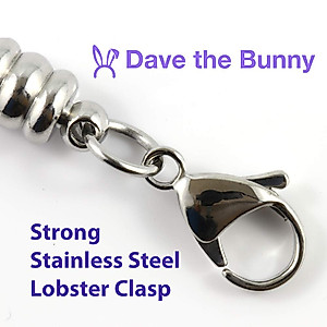 Dave The Bunny Koala Bracelet | Stainless Steel Snake Chain Bracelet