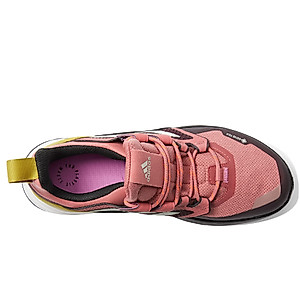 adidas Women's Terrex Trailmaker Gore-TEX Trail Running Shoe, Wonder Red/Linen Green/Shadow Maroon, 6