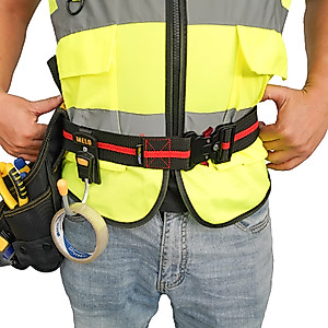 MELOTOUGH 2" Nylon Web Work Belt with Heavy Duty Quick Release Rugged Metal Buckle outdoor men's belt