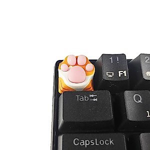 Hidetaka Design Cute Cat Paw Keycap for for Mechanical Gaming Keyboard Applicable to The ESC Key（Cherry Switch） (Cat1)