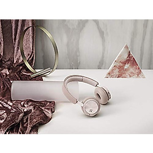 Bang & Olufsen Beoplay H8i Wireless Bluetooth On-Ear Headphones with Active Noise Cancellation, Transparency Mode and Microphone - Pink (Renewed)