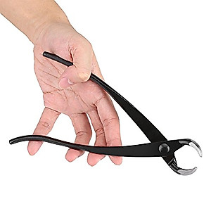 GLOGLOW 204mm 8inch Knob Branch Cutter, Garden Fruit Tree Hollow Concave Cutter Tool with Round Gardening Bonsai Tools Scissors