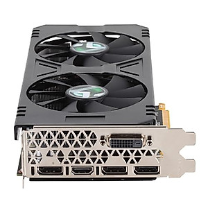 maxsun AMD Radeon RX 580 8GB 2048SP GDDR5 Computer Video Graphics Card GPU for PC Gaming 256-Bit DirectX 12 DVI, HDMI, DisplayPort Multi Monitors Extend (Black)