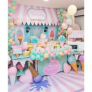 Ponamfo Pink Balloon Arch Kit - 100Pcs 18"+12"+5" Pastel Light Pink Balloons Different Size as Birthday Balloons Gender Reveal Balloons Baby Shower Balloons Wedding Anniversary Bridal Shower Party