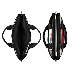 Maple Dog Laptop Computer Bag Waterproof Shoulder Messenger Bag 13-15 inch Durable Laptop Tote Bag with Shoulder Strap Handle Lightweight Crossbody Briefcase