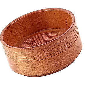 Akozon Shaving Mug, shaving bowl, Wooden Shaving Soap Bowl Cup Mug beard soap assembly proraso Man Shaver Razor Cleansing Foam Round owl Tool For