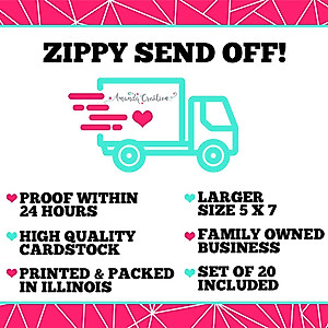 Amanda Creation Confetti Rose Gold Polka Dot 90th Birthday Party Invitations, 20 5x7 Fill-In Cards with Twenty White Envelopes