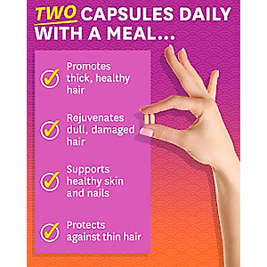 Zenwise Hair Growth Vitamins - Hair Loss Treatment with Biotin, Saw Palmetto DHT Blocker, and Vitamins to Stimulate Faster Regrowth and Curb Thinning - Supplement for Men and Women - 120 Count