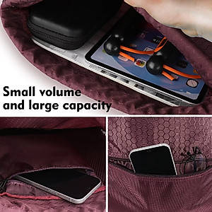 GAENMESN Drawstring Backpack Sport Gym Bag Backpack Bag Basketball Bag Leisure Hiking Yoga Dance Bag Travel Camping Team Work Bag