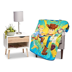 Northwest Takin Action Micro Raschel Throw Blanket, 46" x 60"