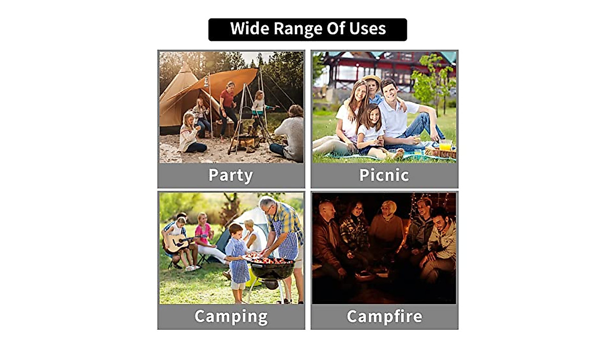 Adjustable Swivel Campfire Grill for Outdoor Cooking