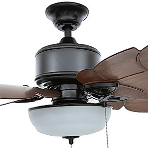 Home Decorators Collection 51422 Palm Cove 52 in. Natural Iron Ceiling Fan