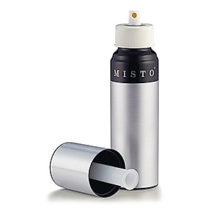 Misto Brushed Aluminum Oil Sprayer, Silver