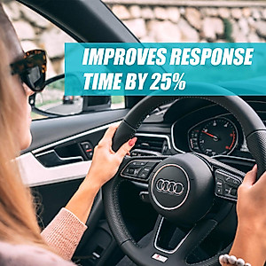 Invisible Glass 92184 22-Ounce Premium Glass Cleaner with Rain Repellent for Exterior Automotive Glass and Windshields to Shield Against Rain, Snow, and Sleet