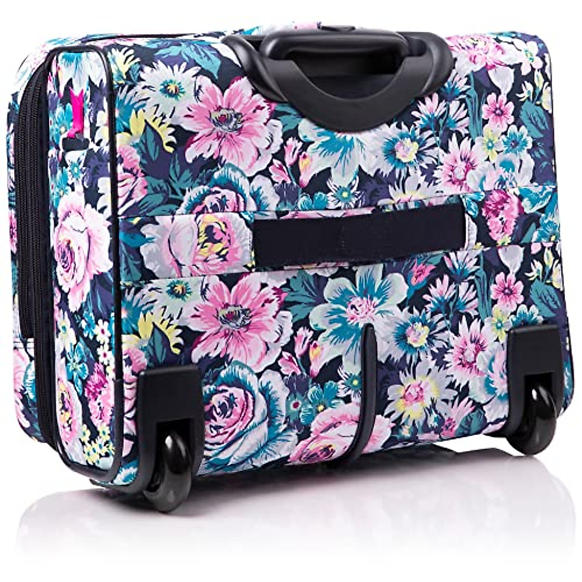 Vera Bradley Women's Softside Rolling Work Bag, Garden Grove, One Size