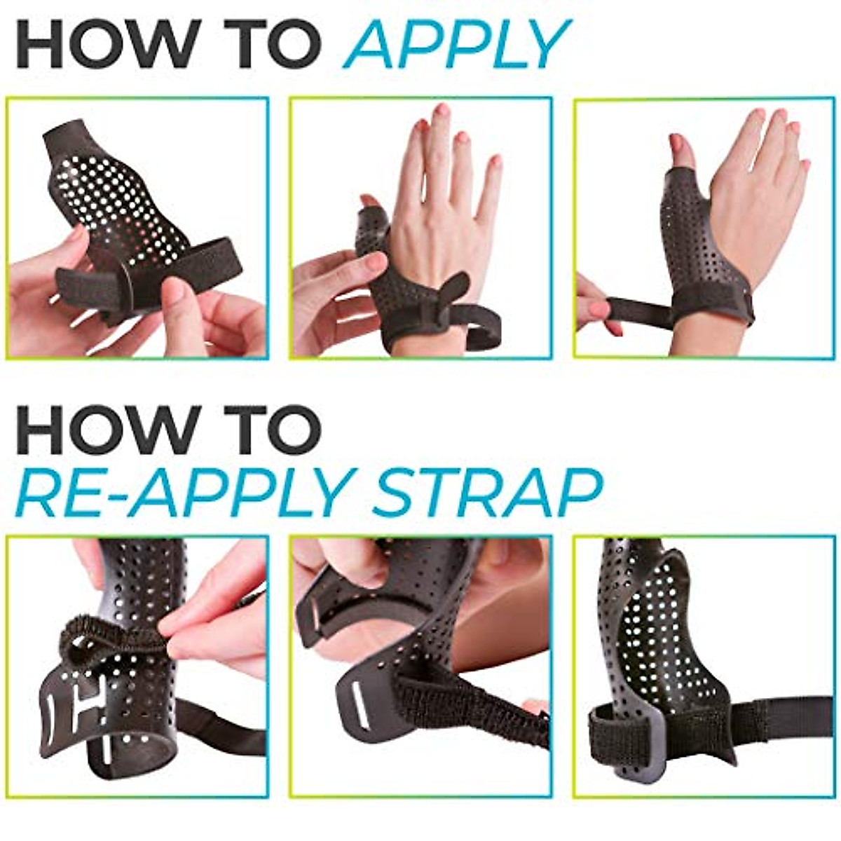 BraceAbility Hard Plastic Thumb Splint | Arthritis Treatment Brace to Immobilize & Stabilize CMC, Basal and MCP Joints for Trigger Thumb, Tendonitis Pain, Sprains (Medium - Left Hand)