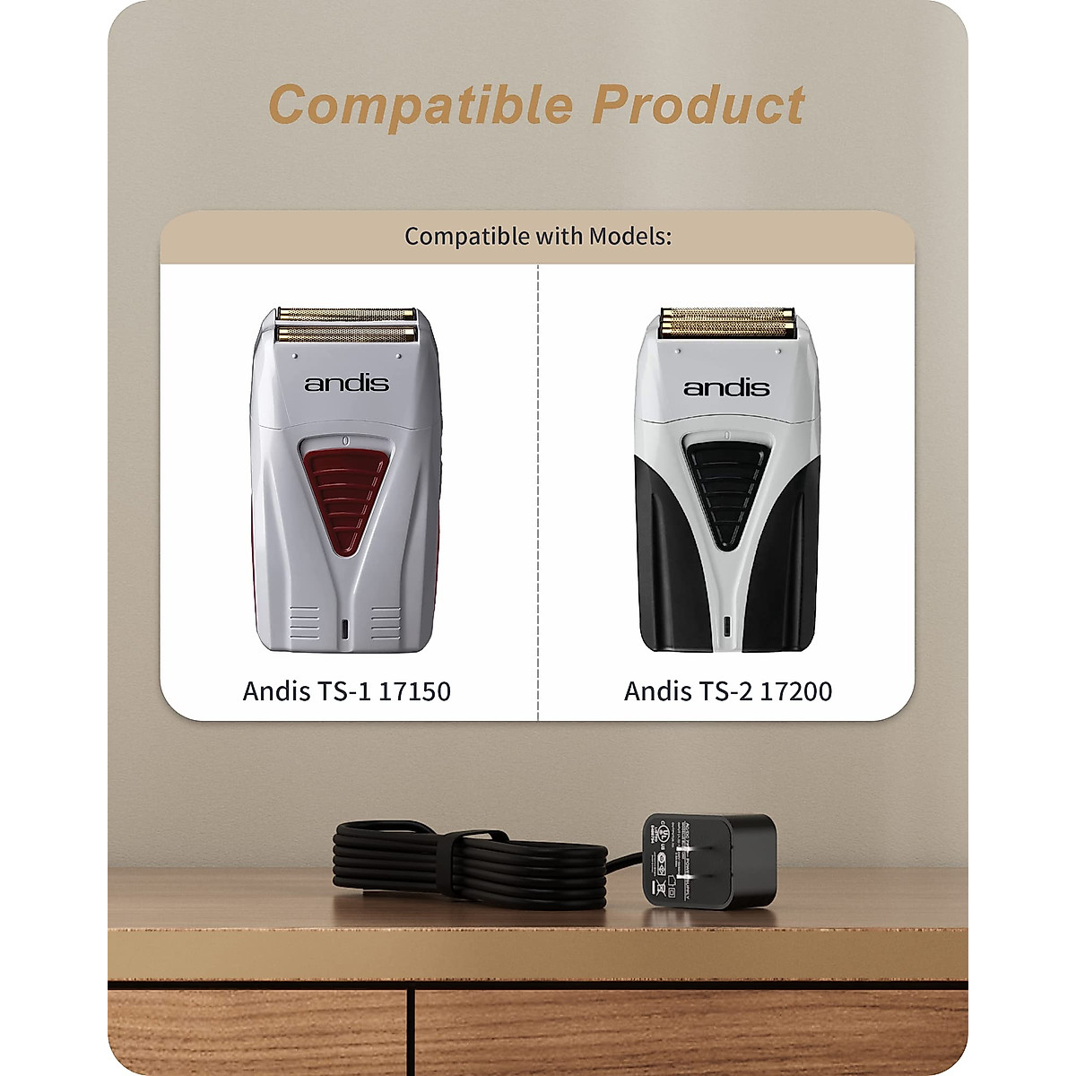 Replacement Andis Charger (Charger Only)