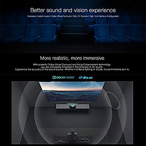 Kaya Projector, Xiaomi 1S 4K Projector MJJGTYDS04FM | Ultra Short Throw | ALPD 3.0 | Android 3D Home Cinema Projector - Updated Version