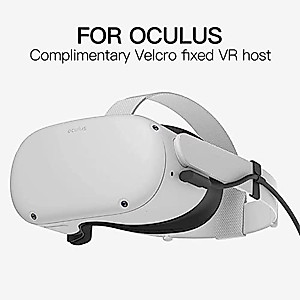 Premium 16ft USB 3.2 Gen 1 Type-C-C Cable for Oculus Quest/Oculus Quest 2 for Gaming on PC(Fast Charging Cord with A 90 Degree Angled)