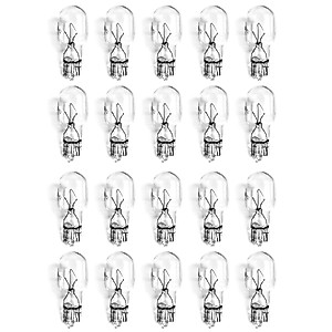 ETOPLIGHTING [20 Pack T5 Type Bulb, 12V, 4W Halogen Light Bulb, T5-12V-4W, VPL1145