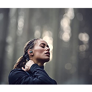 Bang & Olufsen Beoplay E8 Sport True Wireless In-Ear Bluetooth Earphone with Customizable Comfort Fit, Microphones and Touch Control, Wireless Charging Case, 28H Playtime, IP57 Dust & Waterproof Black