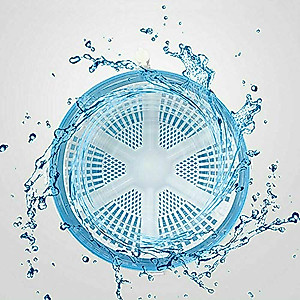 Portable Washing Machine Mini Laundry Washer Manual Traveling Outdoor Washing Machine Dryer for Wash Clothes, Wash Vegetables and Dehydrate