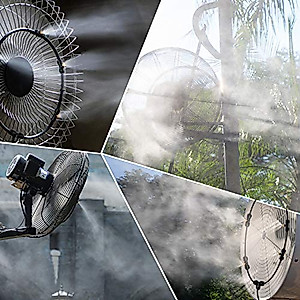 HONYOU Fan Misting Cooling Kit for DIY Outdoor Mist Fan 19.6 Ft